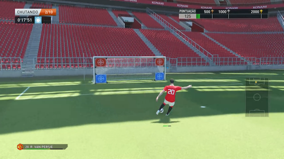 PES 2015: treine dribles, passes e chutes nos Treinos de Habilidades