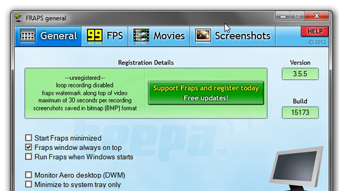 Fraps | Software | TechTudo