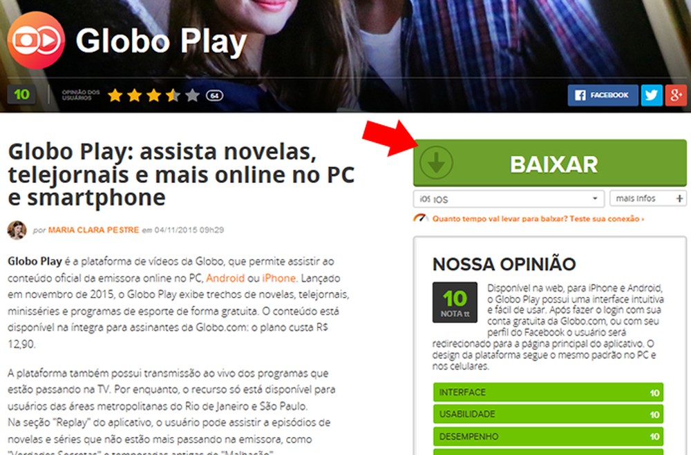 Como usar o Globo Play com o Chromecast