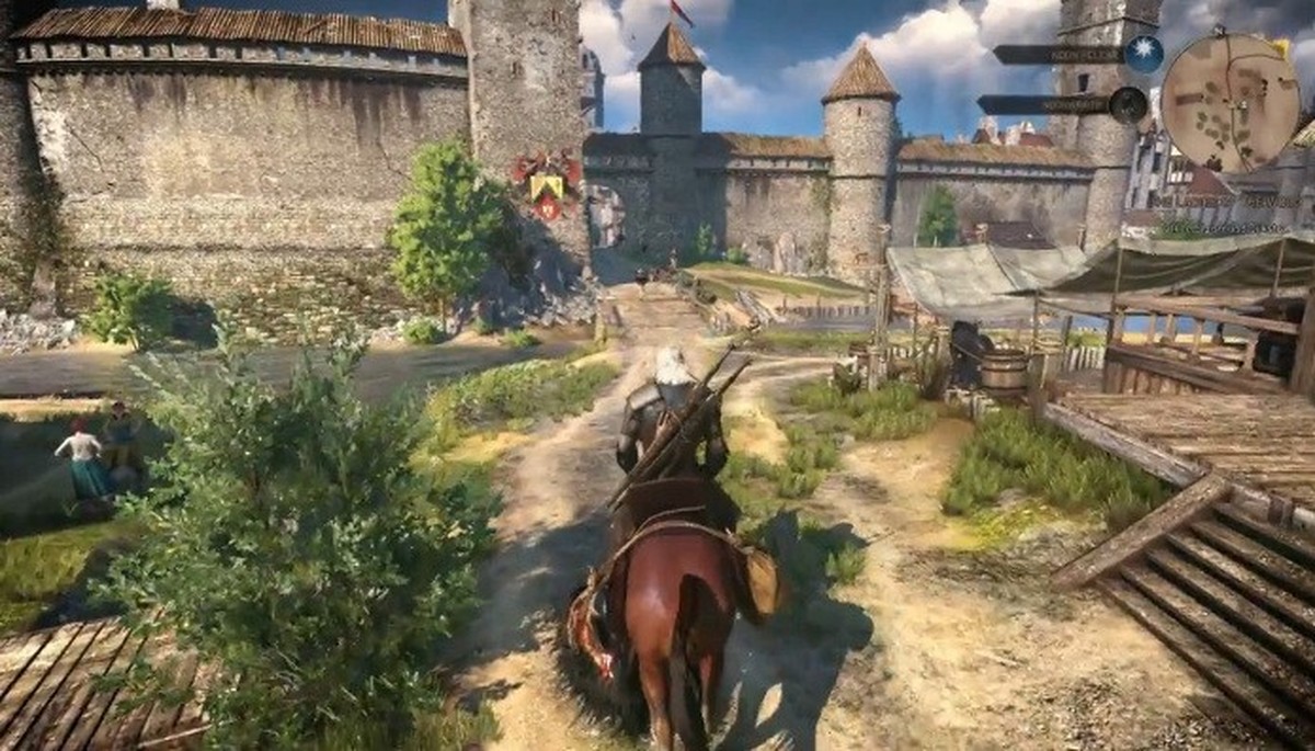 The Witcher 3: Wild Hunt mostra extenso mapa em vídeo de gameplay