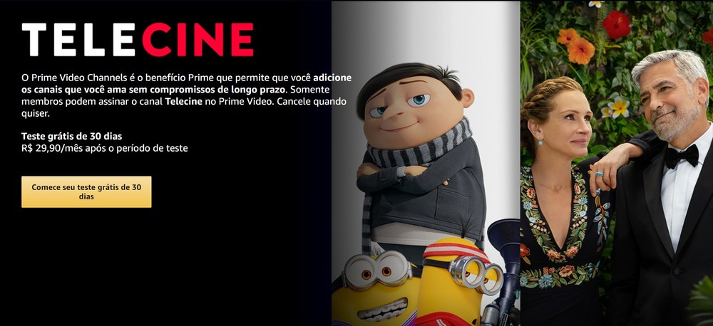 Prime Day tem 30 dias grátis em canais no Prime Video; veja como resgatar