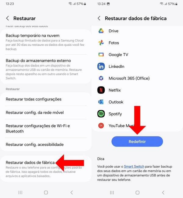 Como resetar Samsung Galaxy A14? Veja passo a passo para formatar celular