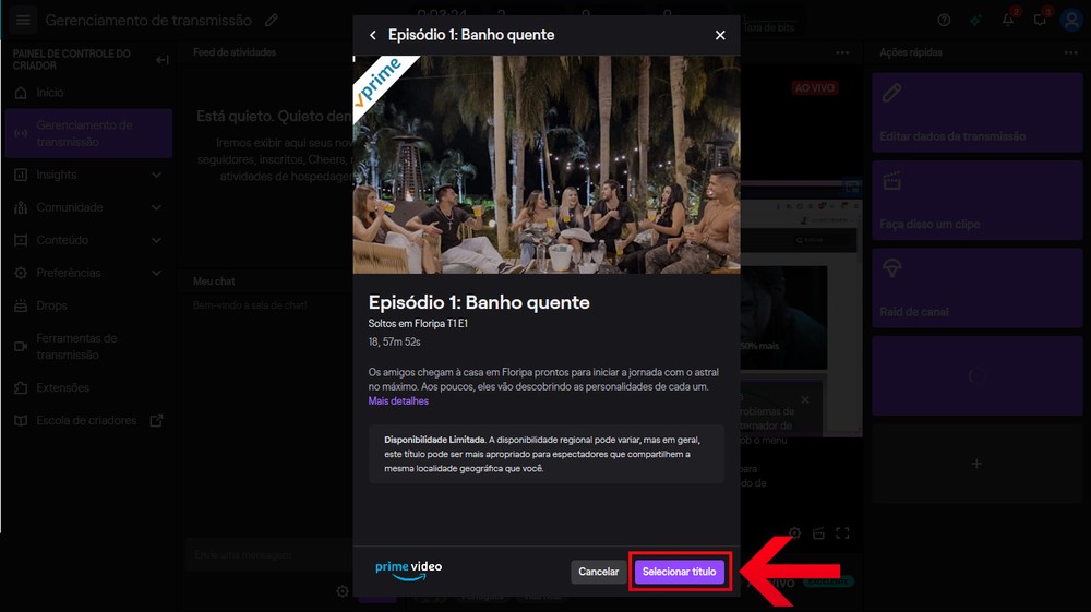 Twitch Watch Party: o que é e como ver filmes e séries da Amazon Prime