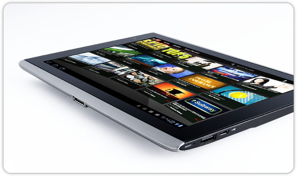 Lista de tablets com Android