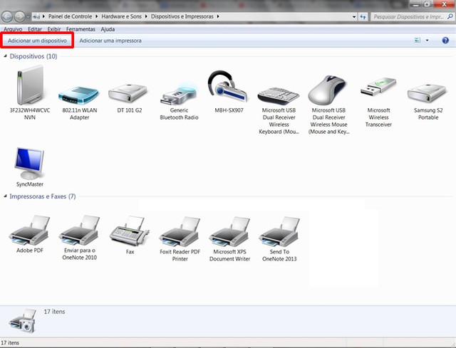 Como configurar um scanner ou impressora em rede?