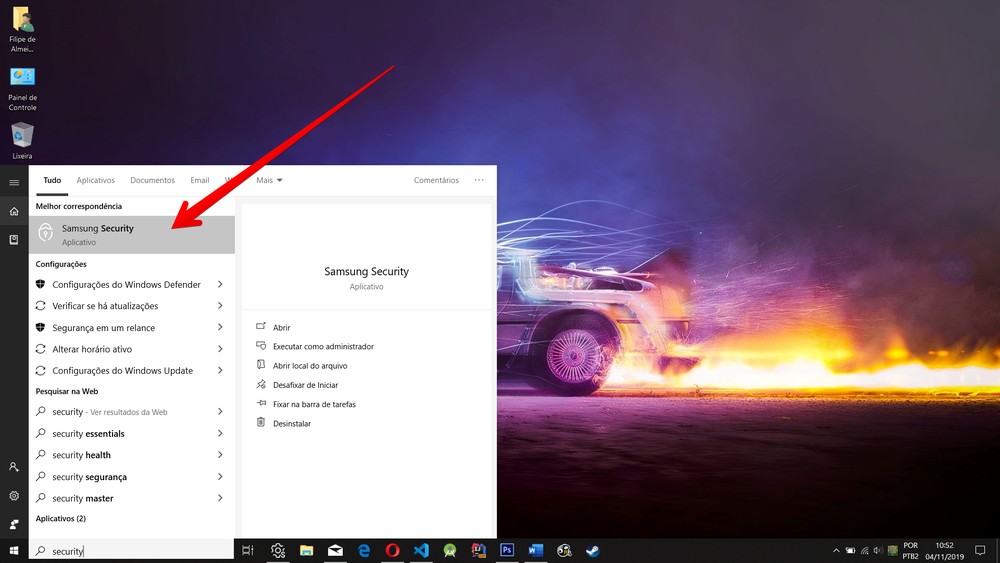 Como desativar a webcam em notebooks da Samsung