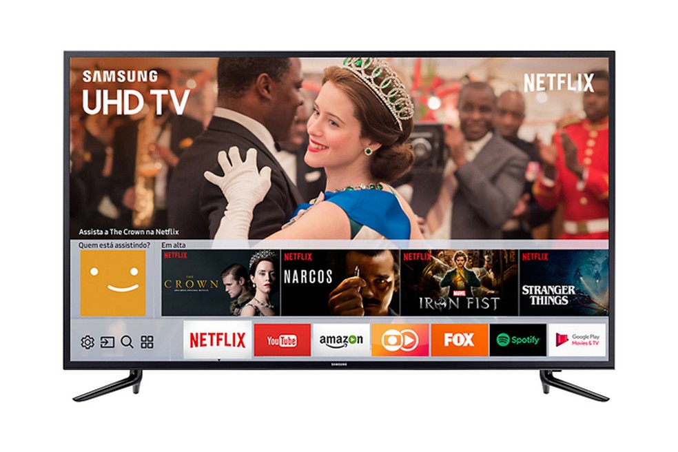 Samsung MU6100 ou MU6120: compare preço e ficha técnica das smart TVs