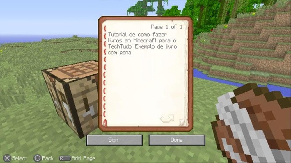 Como fazer livro com pena e comum para ser encantado no Minecraft