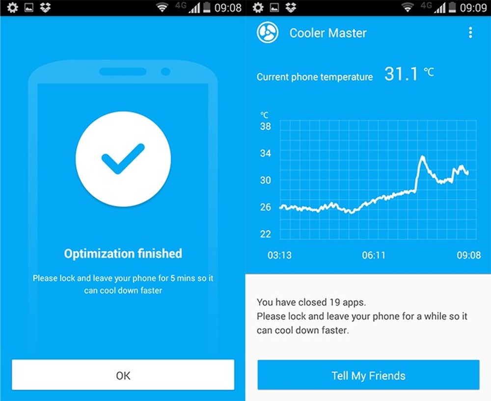 Cooler Master: saiba a temperatura interna e quais apps esquentam o smart