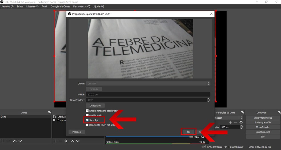 Como usar o OBS Studio em celulares Android e gravar a tela