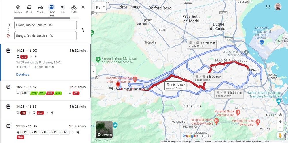 Cores no Google Maps: veja o significado e saiba como usar