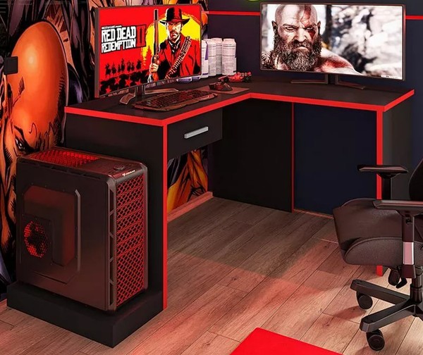 Mesa gamer: 6 modelos para elevar o nível do seu setup a partir de R$ 149