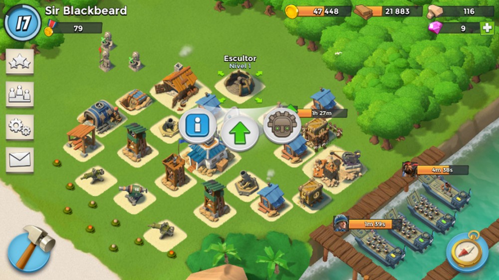 Boom Beach: aprenda para que servem e veja como criar as estátuas
