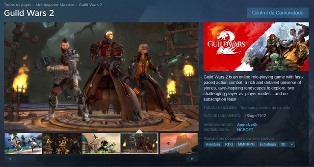 Guild Wars 2: confira os requisitos para fazer o download no PC