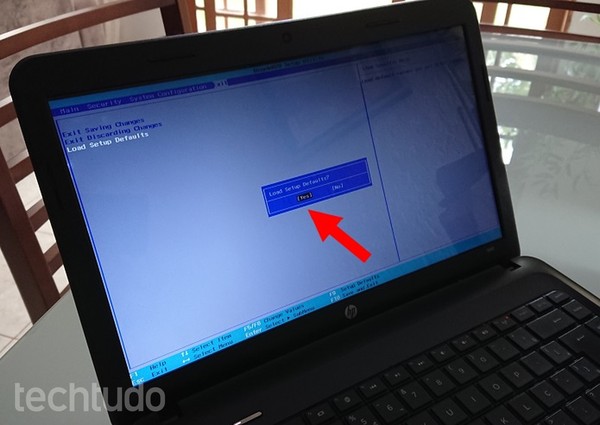 Como resetar a BIOS de um notebook da HP