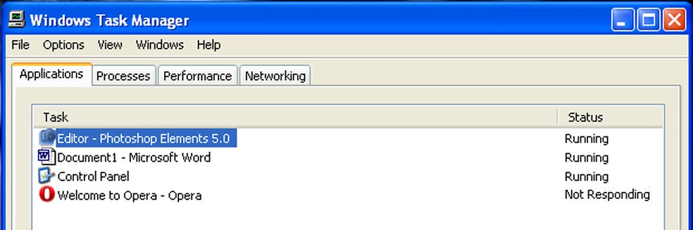 Windows: como forçar o encerramento de programas travados