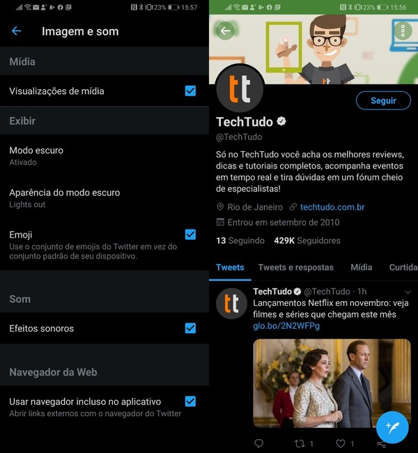 Modo escuro: veja 15 aplicativos que já entraram na moda do dark mode