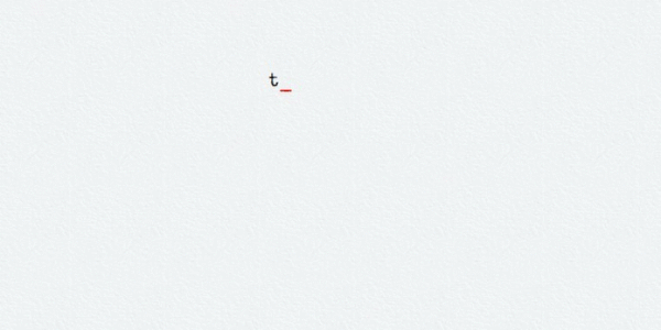 OverType: Simulador de máquina de escrever desafia sem função borracha