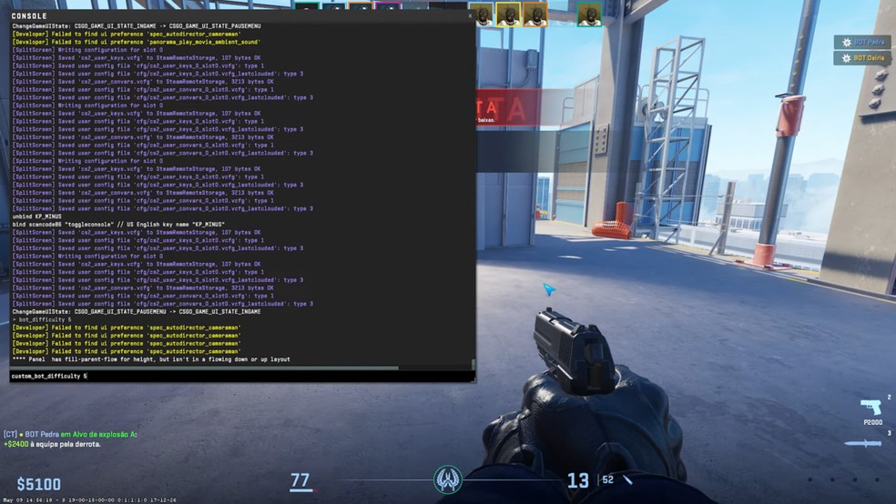Como aumentar a dificuldade dos Bots no CS2? Saiba mudar e dicas de mira