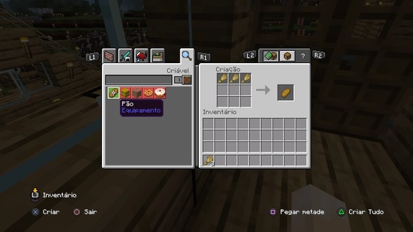 Como fazer pão no Minecraft
