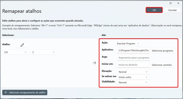 Como criar atalhos de teclado personalizados no Windows 11