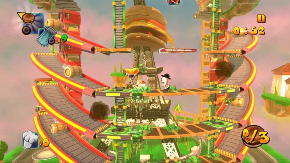 Review Burger Time: World Tour