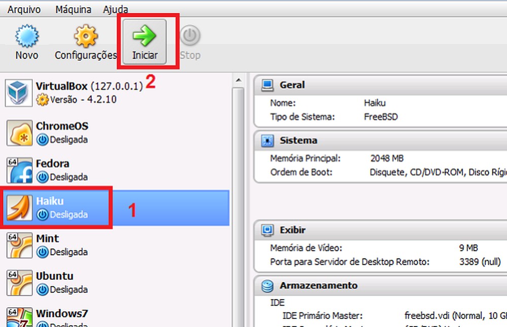 Como utilizar o VirtualBox pelo navegador