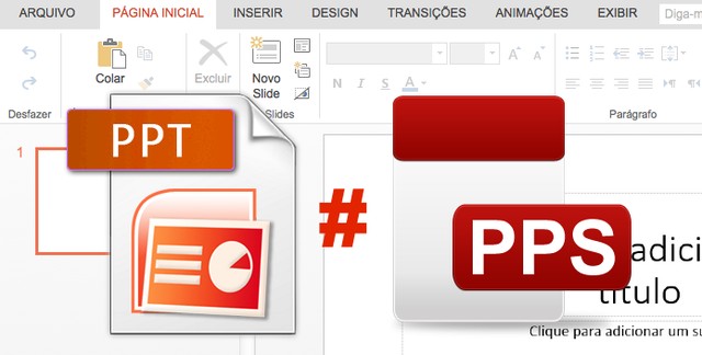 Qual a diferença entre PPS e PPT no PowerPoint?