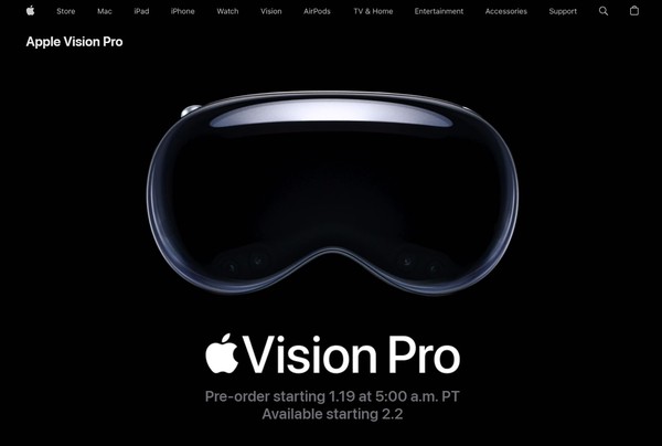 Apple Vision Pro: pré-venda começa em 19 de janeiro nos EUA; veja preço