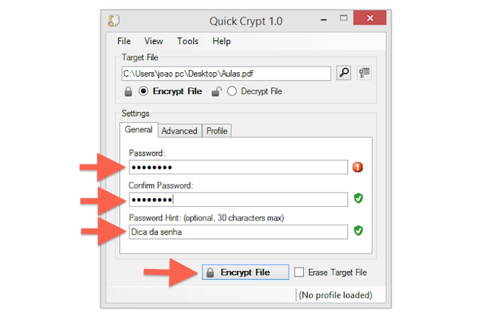 Como criptografar arquivos no Windows
