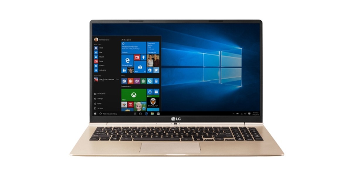 Notebook de 15 polegadas da LG tem design fino para competir com MacBook