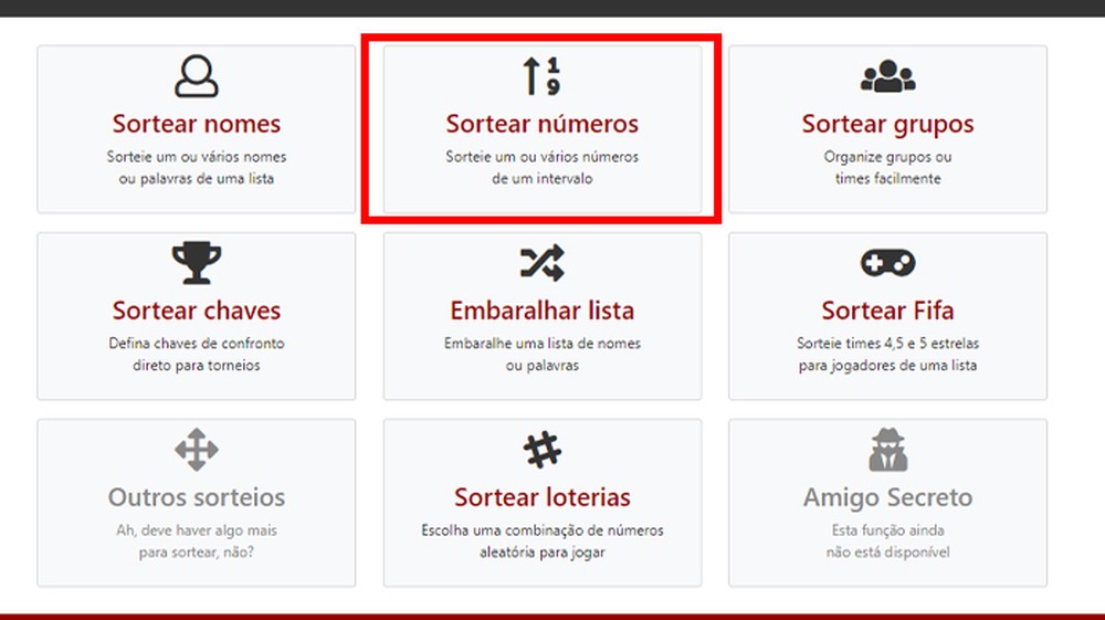 Site para sortear: como usar o Sorteador.top