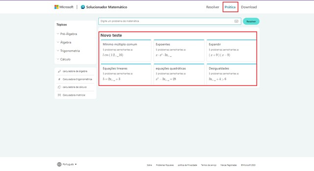 Microsoft Math Solver: como resolver problemas matemáticos pelo PC