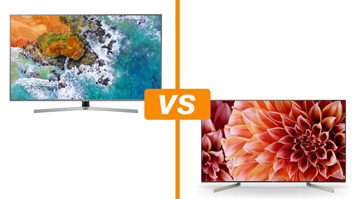 NU7400 vs X905F: compare ficha técnica e preço das TVs 4K Samsung e Sony