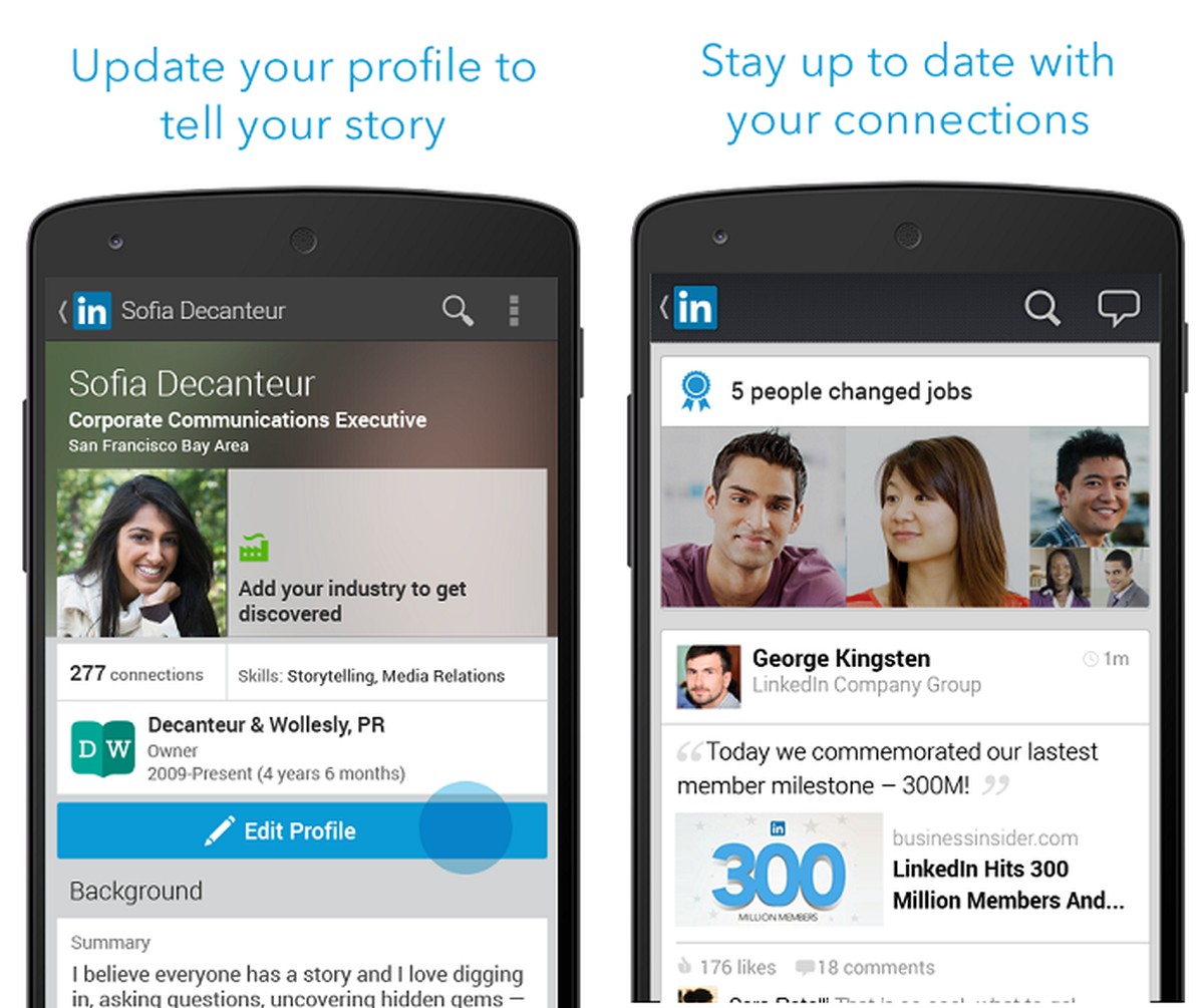 Apps para Android: LinkedIn, Selfies e outros destaques da semana