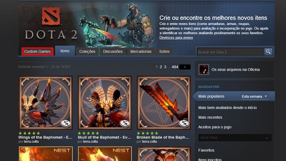 Dota 2: aprenda a instalar e jogar com mapas customizados no MOBA