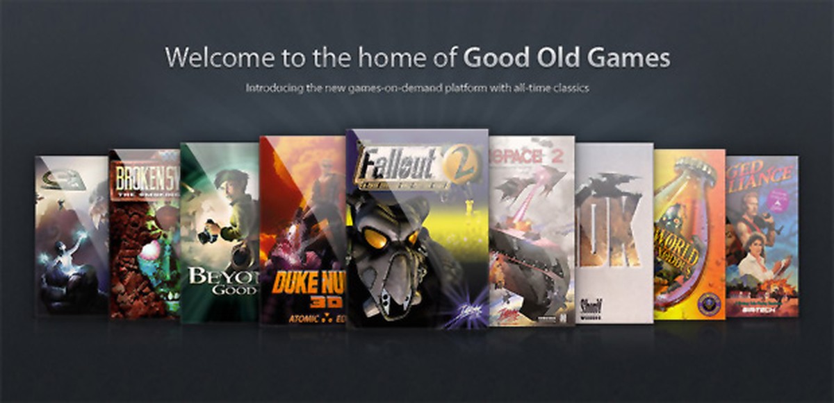Good Old Games começará a competir com Steam e Origin, vendendo jogos novos