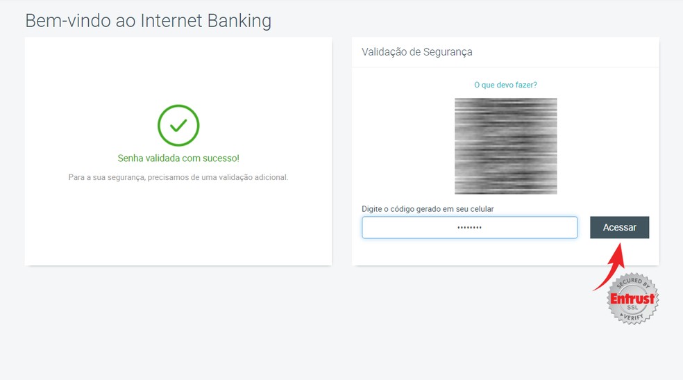 Como consultar saldo da conta no Santander