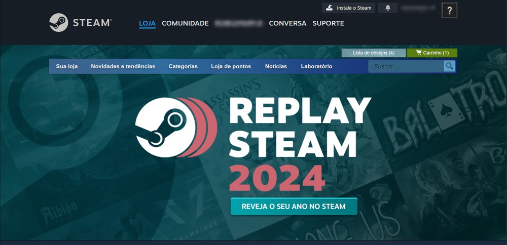 Replay Steam 2024: veja seus jogos de PC favoritos no ano