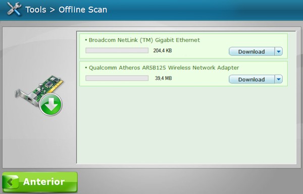Como realizar scan offline com o Driver Easy