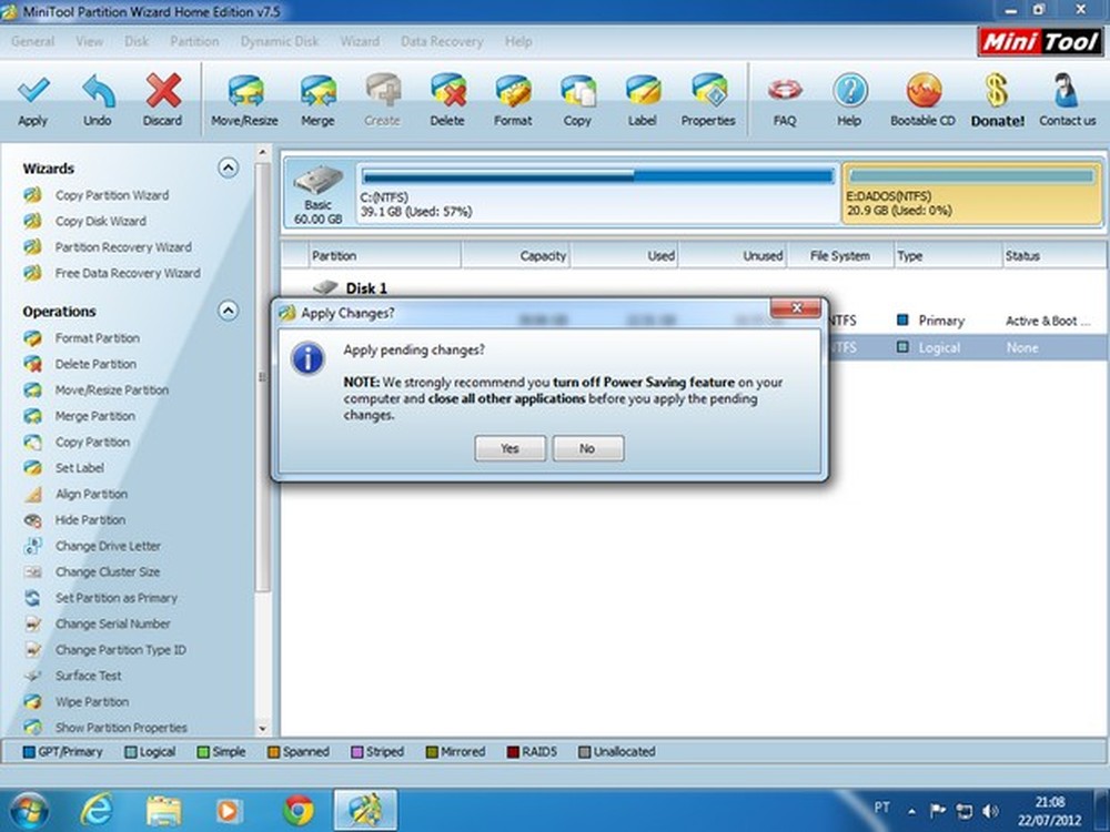 Como particionar um HD usando o MiniTool Partition Wizard