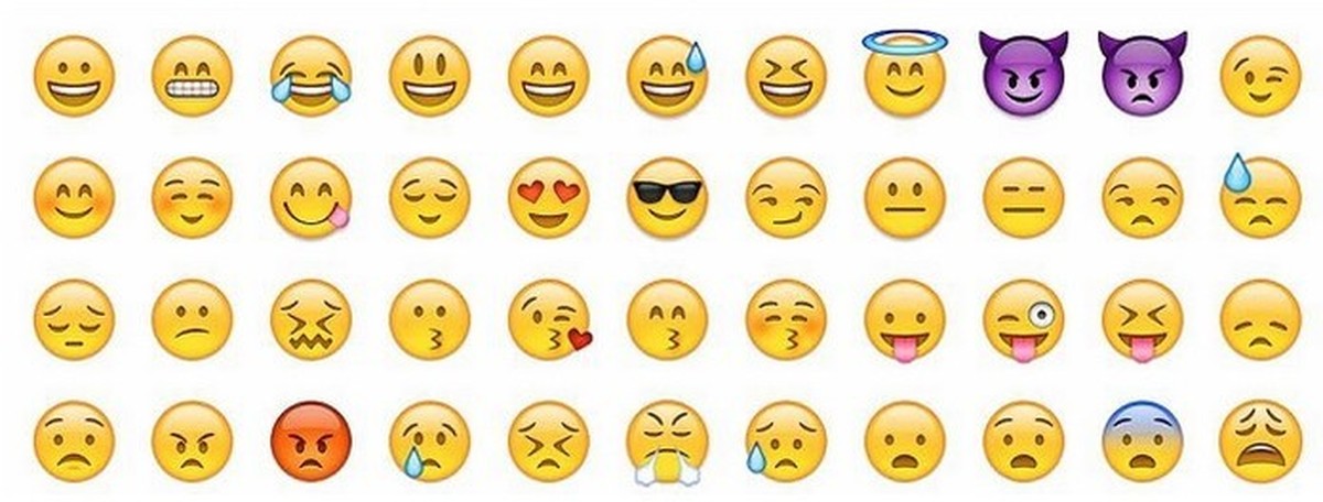 Emojis mais usados no Instagram em 2015