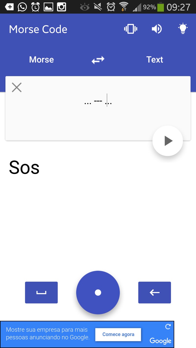 Morse Code | Software | TechTudo