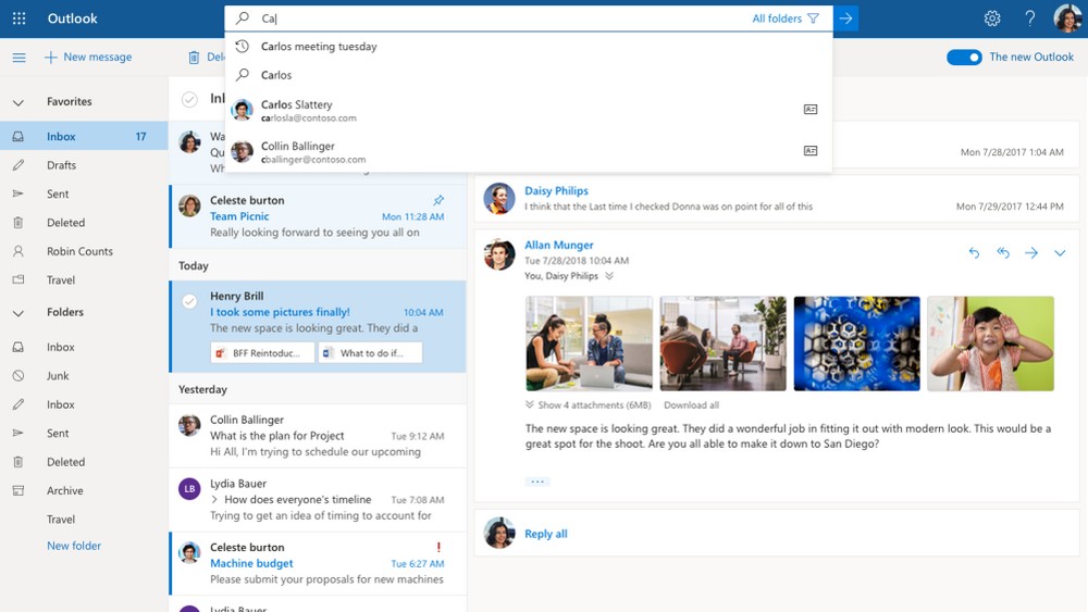 Novo design do Outlook já está disponível; veja principais mudanças