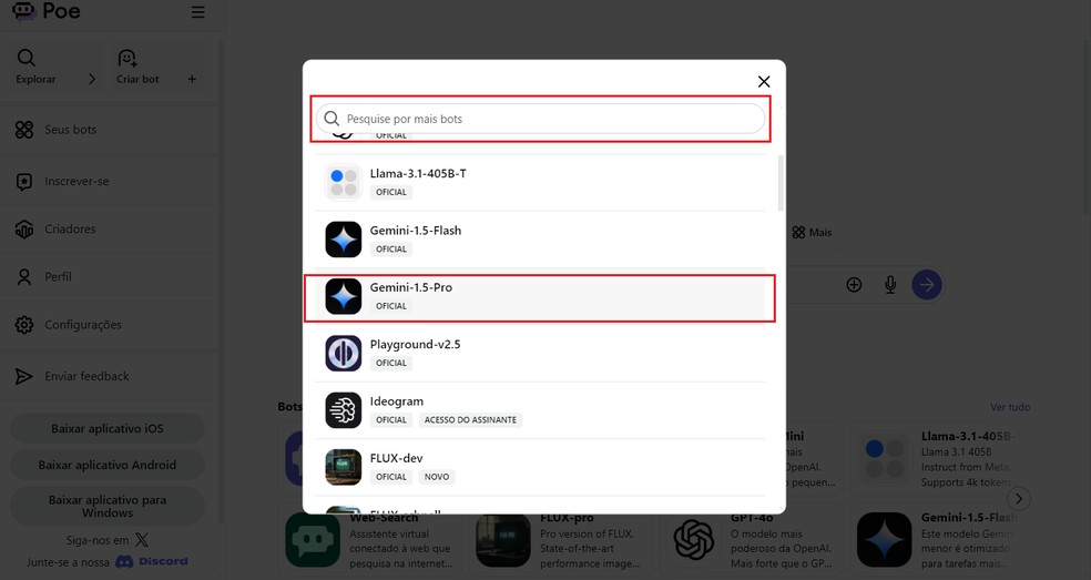 Poe: como usar site que permite testar vários tipos de IA ao mesmo tempo