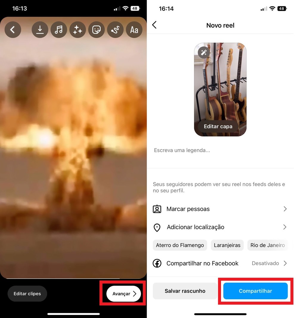 Como fazer efeito de explosão no Instagram