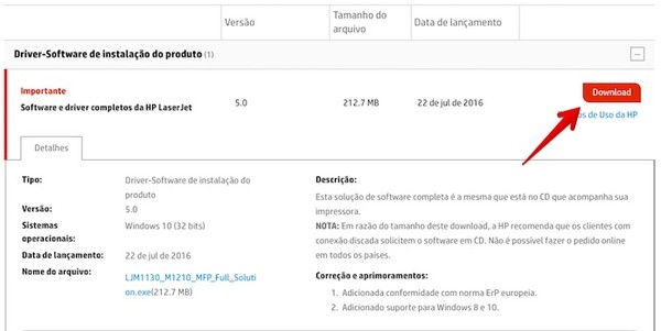 HP Laserjet M1132: como fazer download e instalar driver da impressora