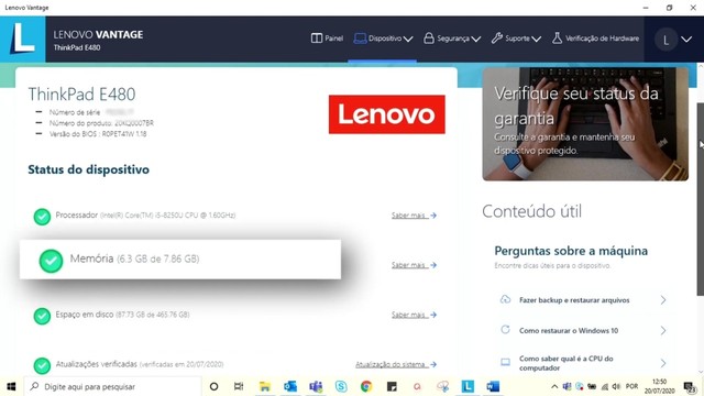 Lenovo Vantage: o que é e como usar o software para notebooks