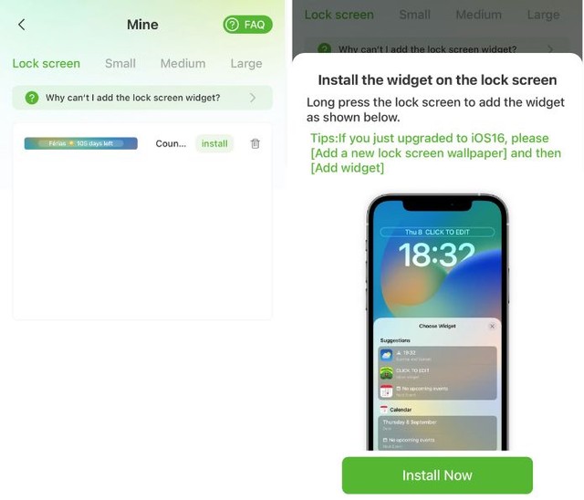 Como usar o Widgetable no iPhone