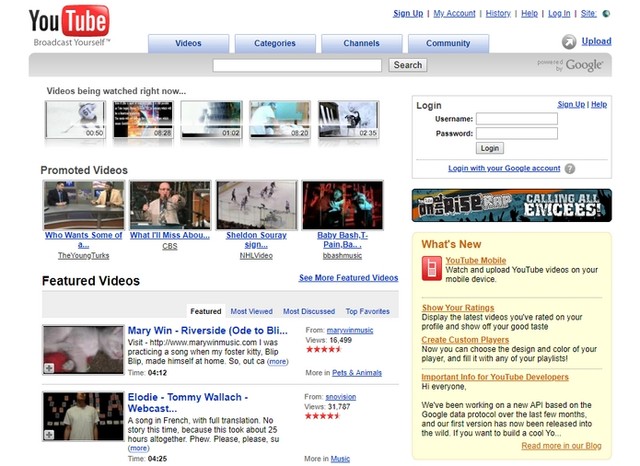 YouTube faz 16 anos: relembre o início e as mudanças na plataforma de ...